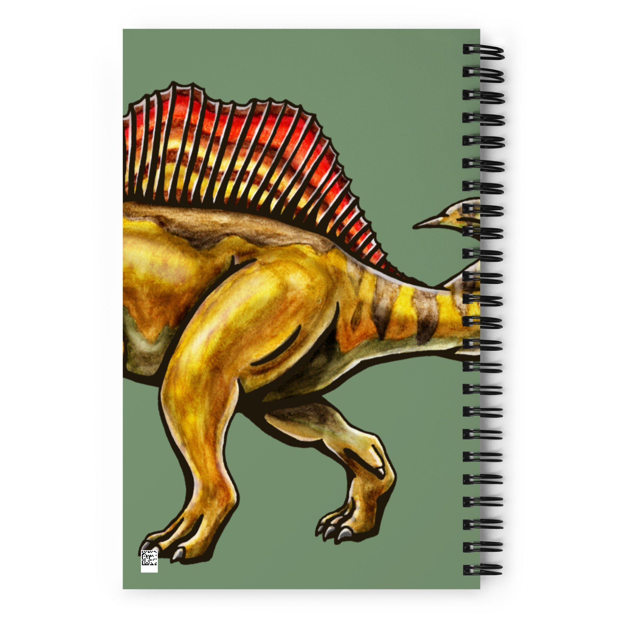Spinosaurus Spiral Notebook - Dinosaur Notebook, Blank Dinosaur ...
