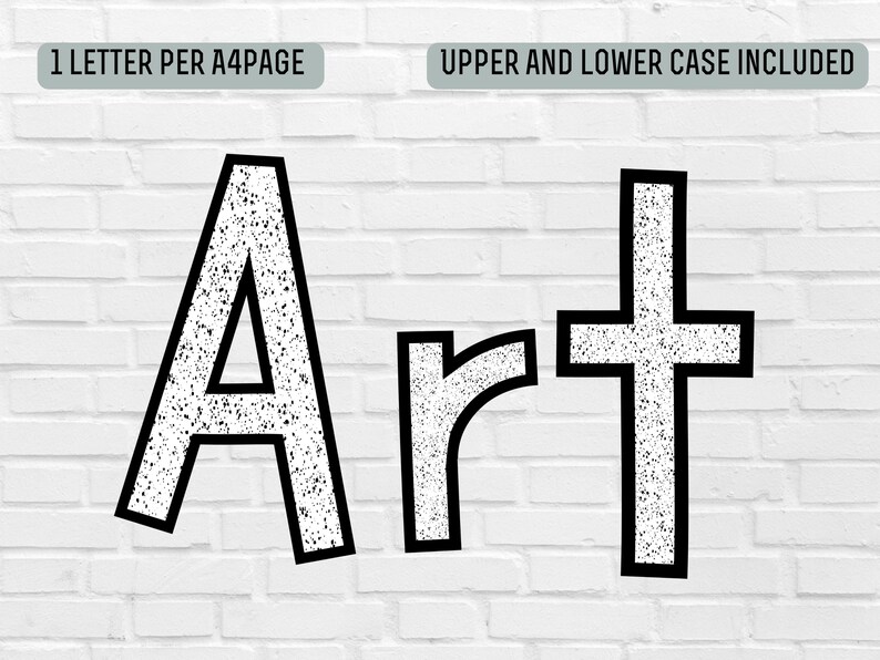 Bulletin Board Boho Classroom Decor Lettering Set - Etsy