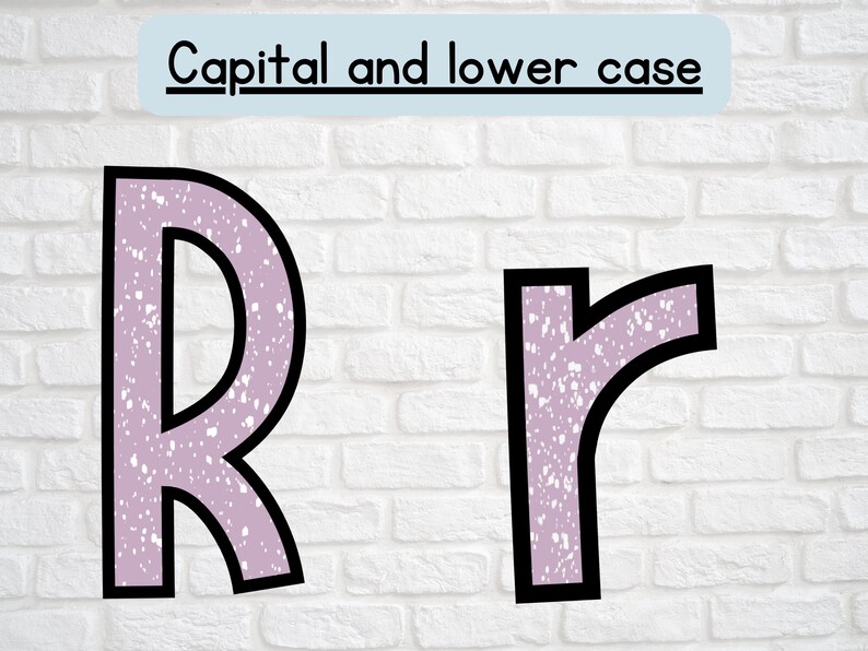 Bulletin Board Lettering Set Pastel Colour Classroom - Etsy