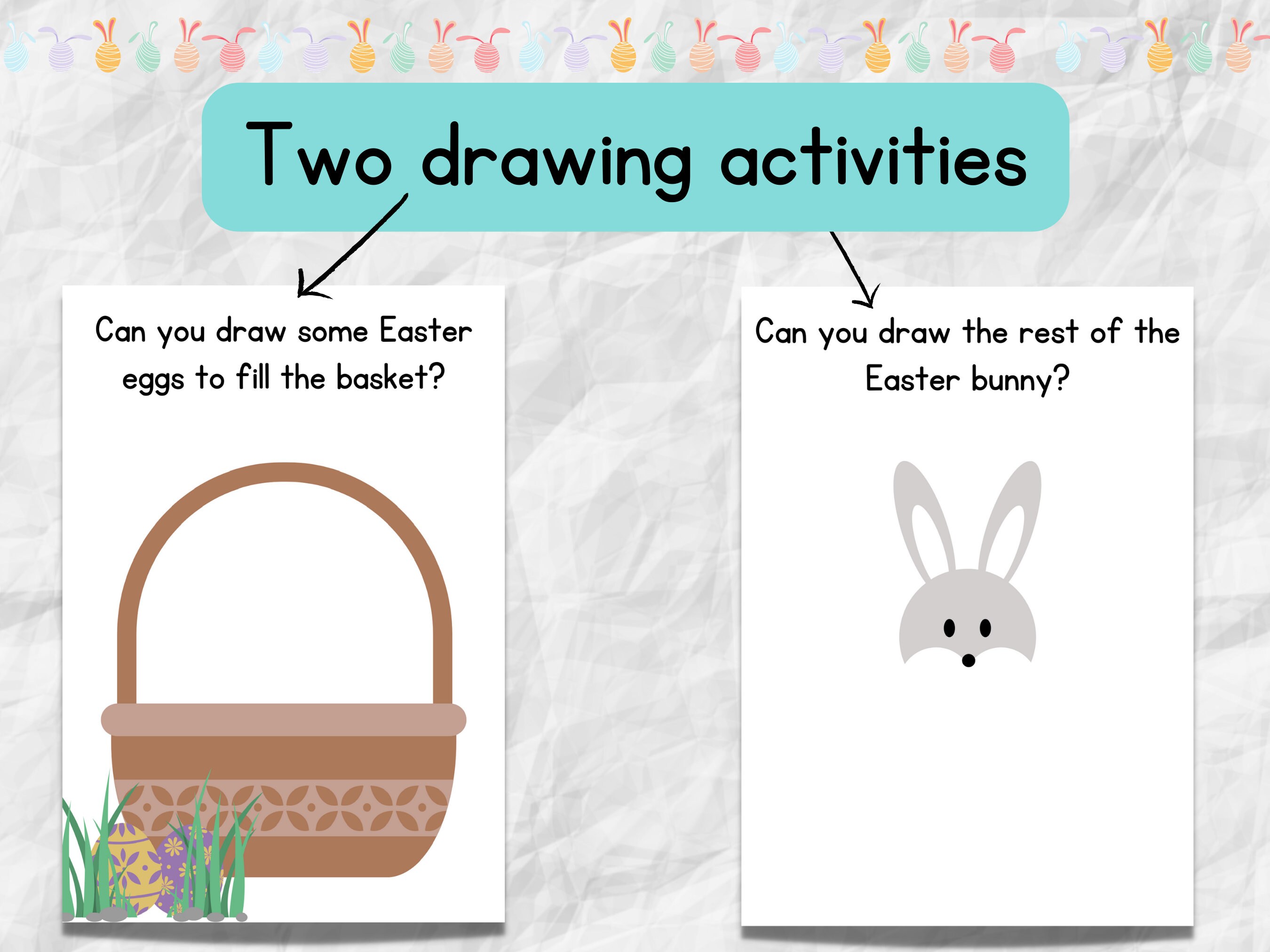 EASTER COLOURING Easter Activity Pack Easter Printable - Etsy