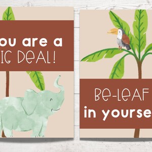 Motivational Classroom Posters Neutral Classroom Jungle Animal ...