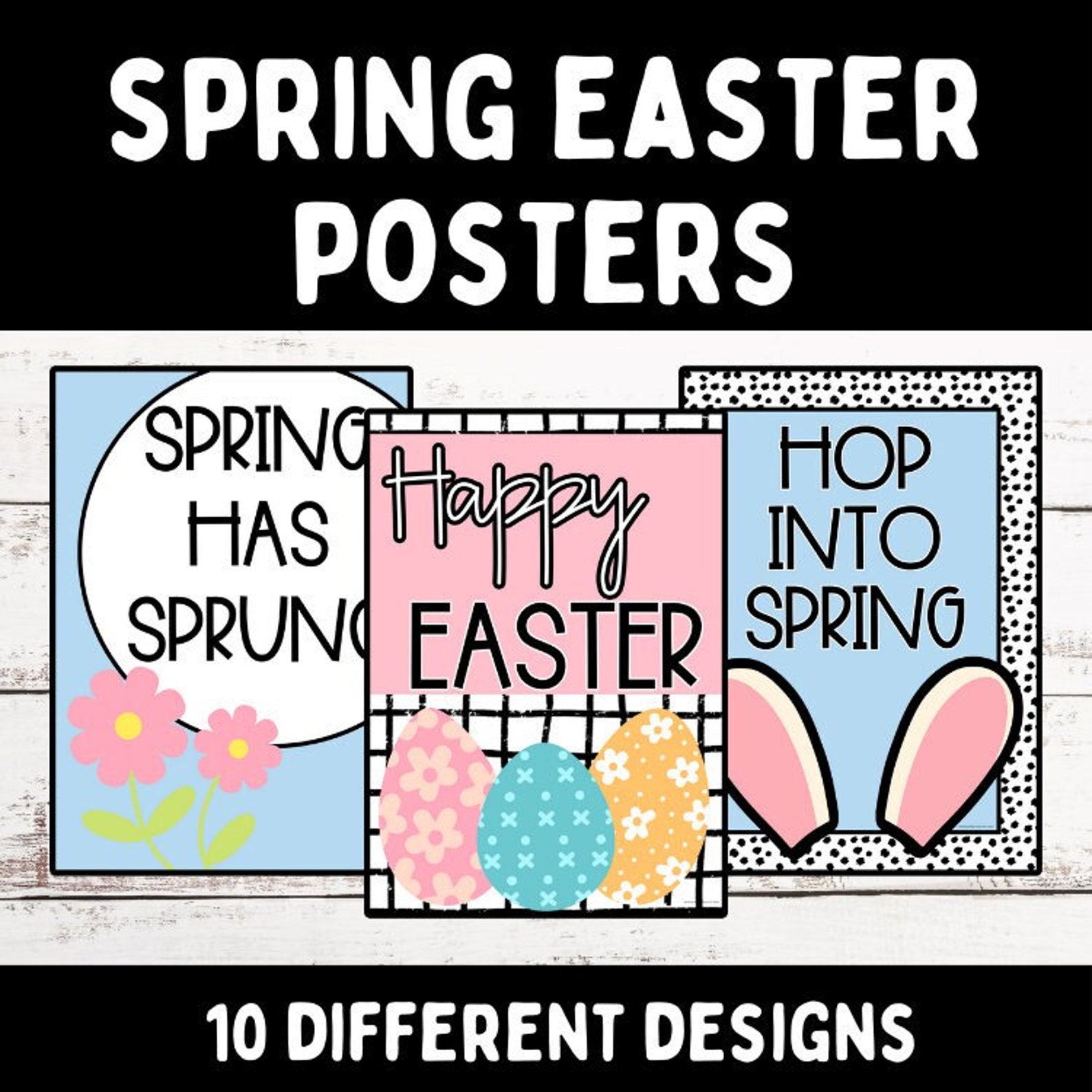 Easter Classroom Posters | Classroom Decor Elementary | Boho Classroom ...