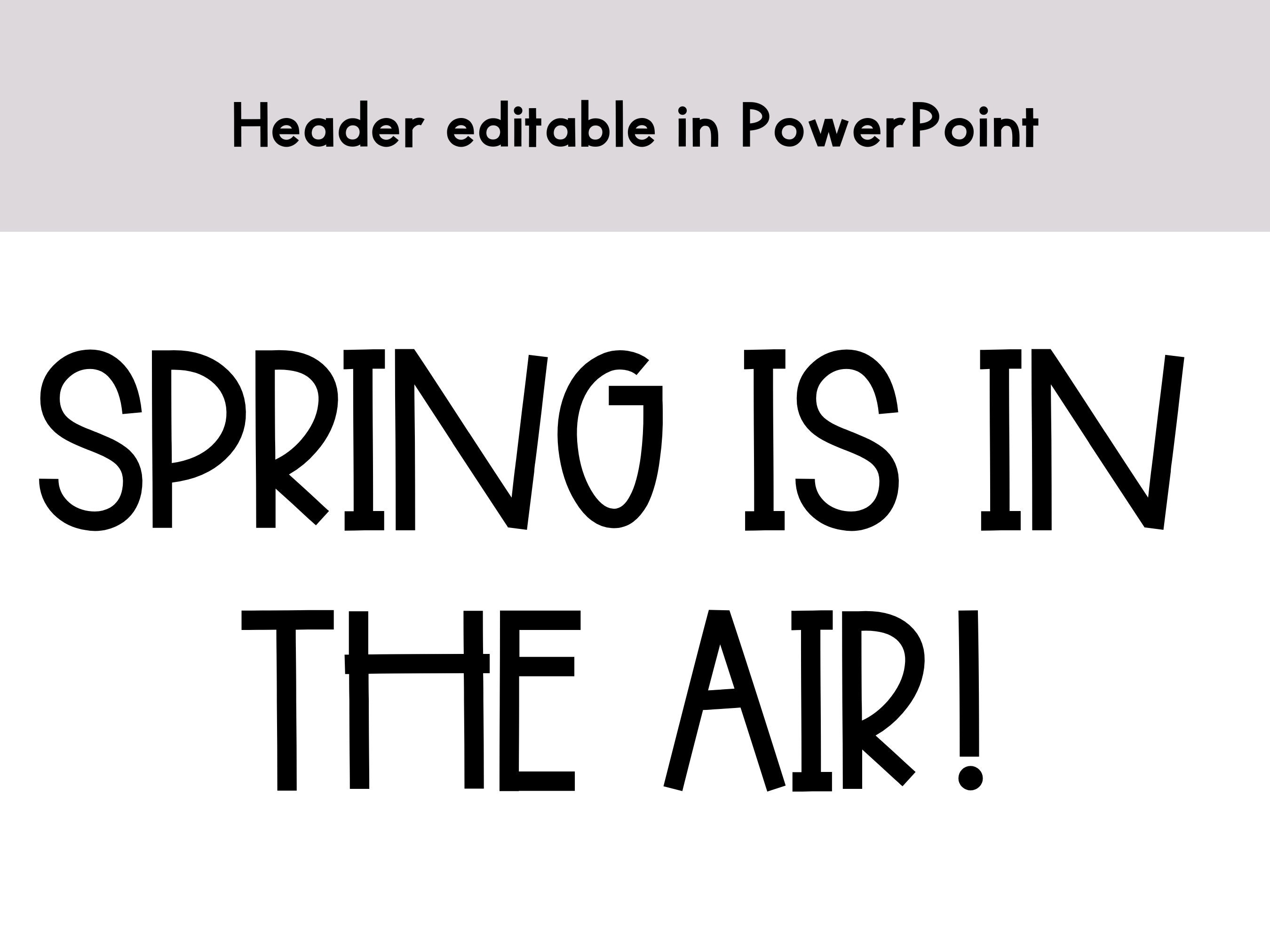 Spring Classroom Bulletin Board Kit EDITABLE | Elementary Classroom ...