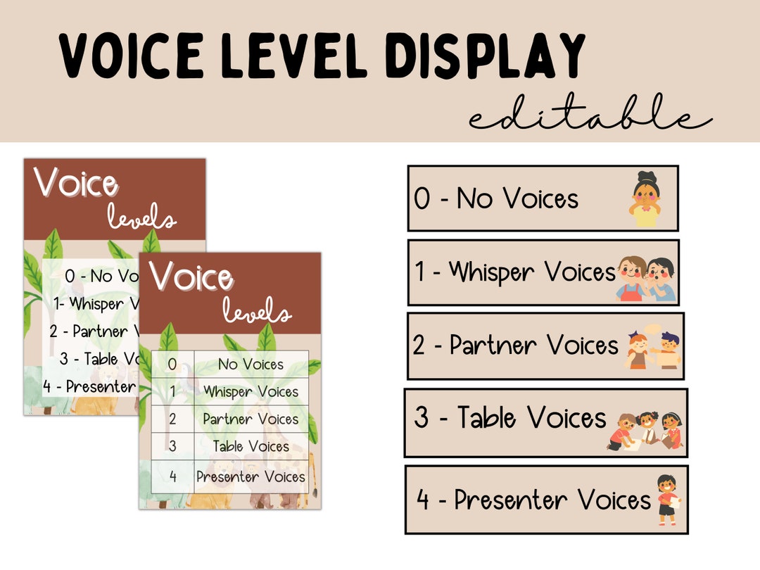 Voice Level Display | Noise Level Monitor | Classroom Management ...
