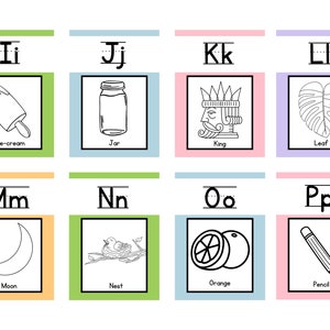 Colourful Alphabet Posters EDITABLE | Classroom Posters | Classroom ...