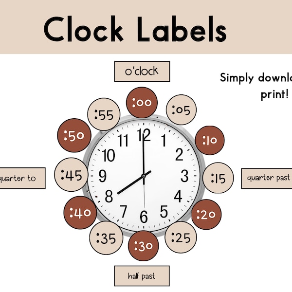 Tell the Time - Etsy