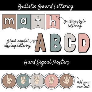 Classroom Decor BUNDLE | Boho Classroom Decor | Classroom Display ...