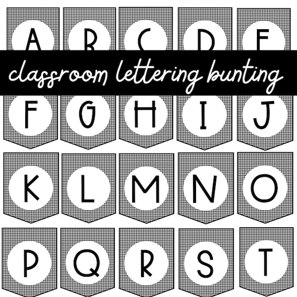 Lettering Bunt - Etsy