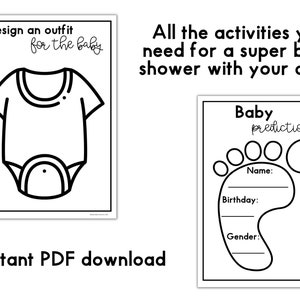 Classroom Baby Shower Activities | Elementary Classroom | Classroom ...