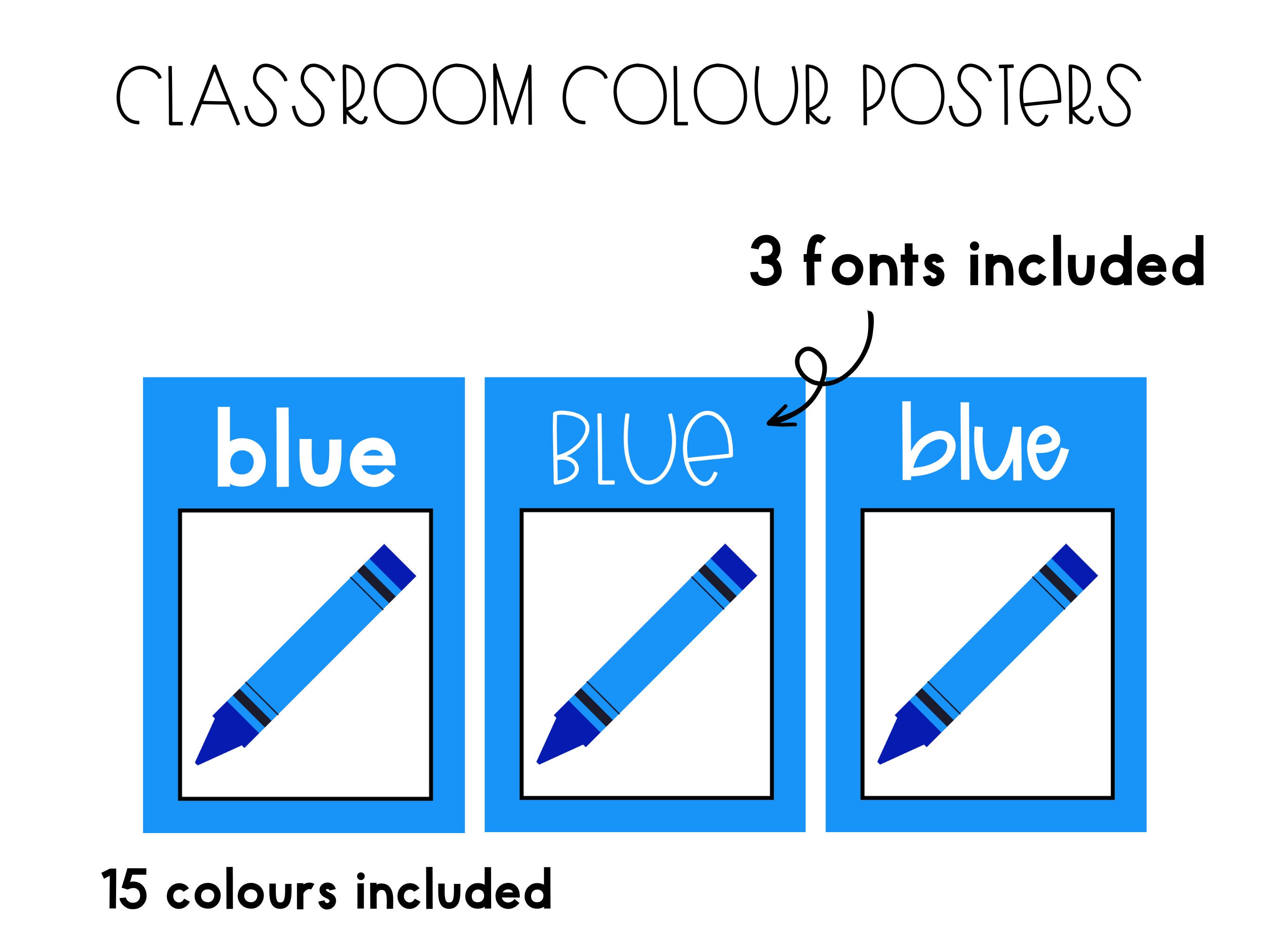 Classroom Colour Posters | Color Posters | Classroom Posters ...