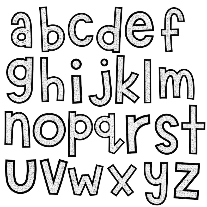 Bulletin Board Boho Classroom Decor Lettering Set Neutral Classroom ...