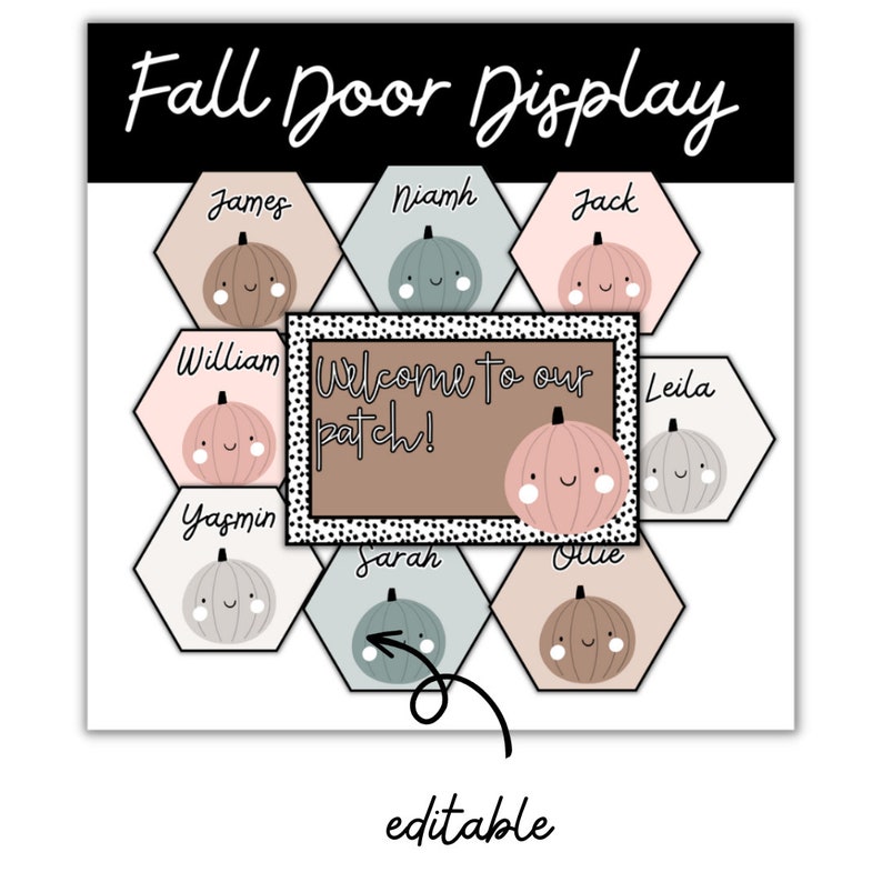 Fall Themed Classroom Decor BUNDLE Teacher Decorations - Etsy