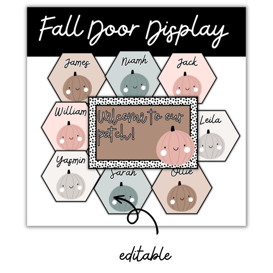 Fall Themed Classroom Decor BUNDLE | Teacher Decorations | Home School ...