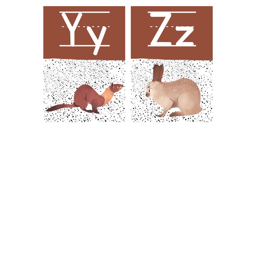 Classroom Alphabet Poster Alphabet Posters Classroom - Etsy