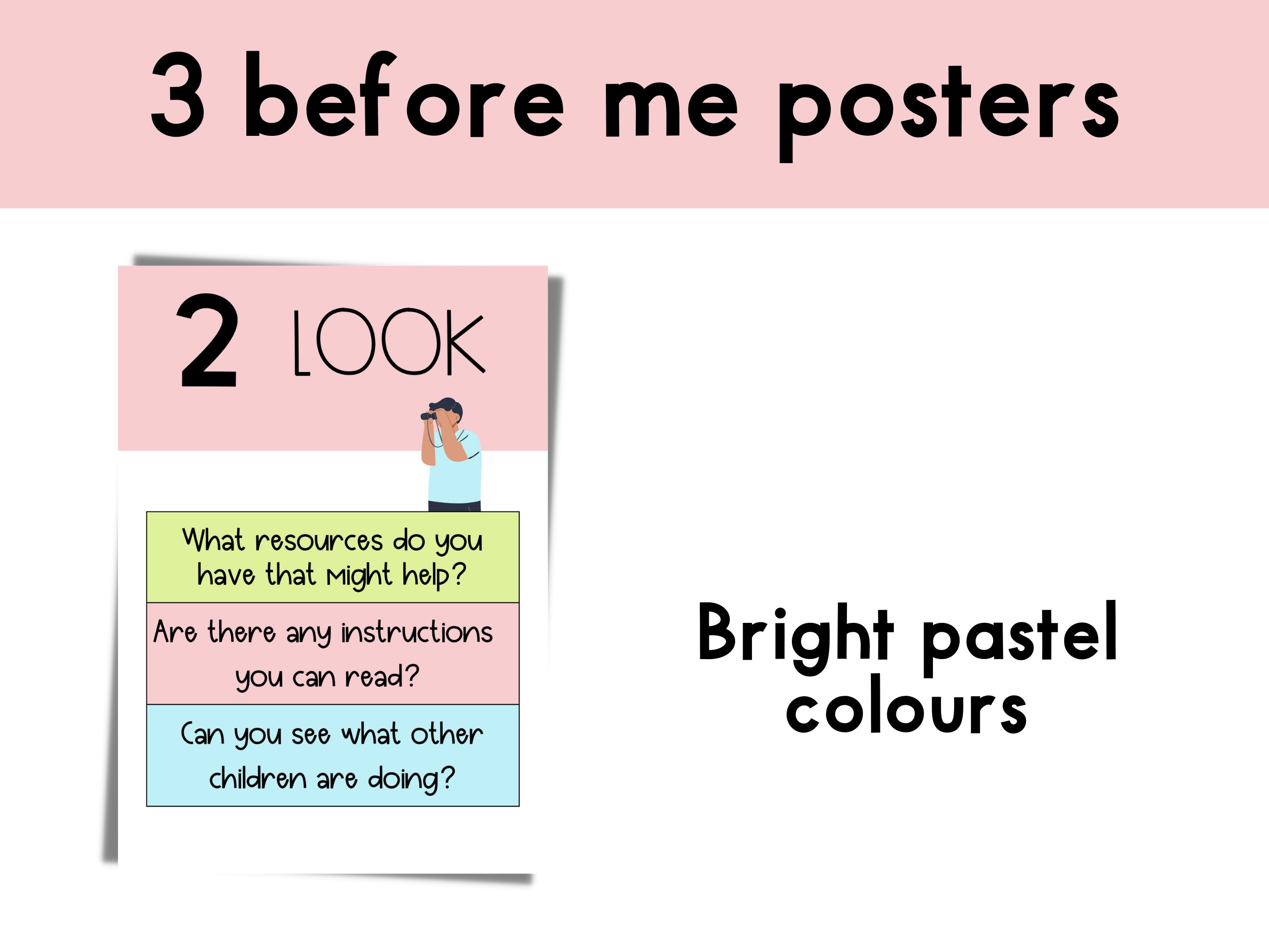 3 Before Me Posters | Classroom Posters | Classroom Decor | Classroom ...