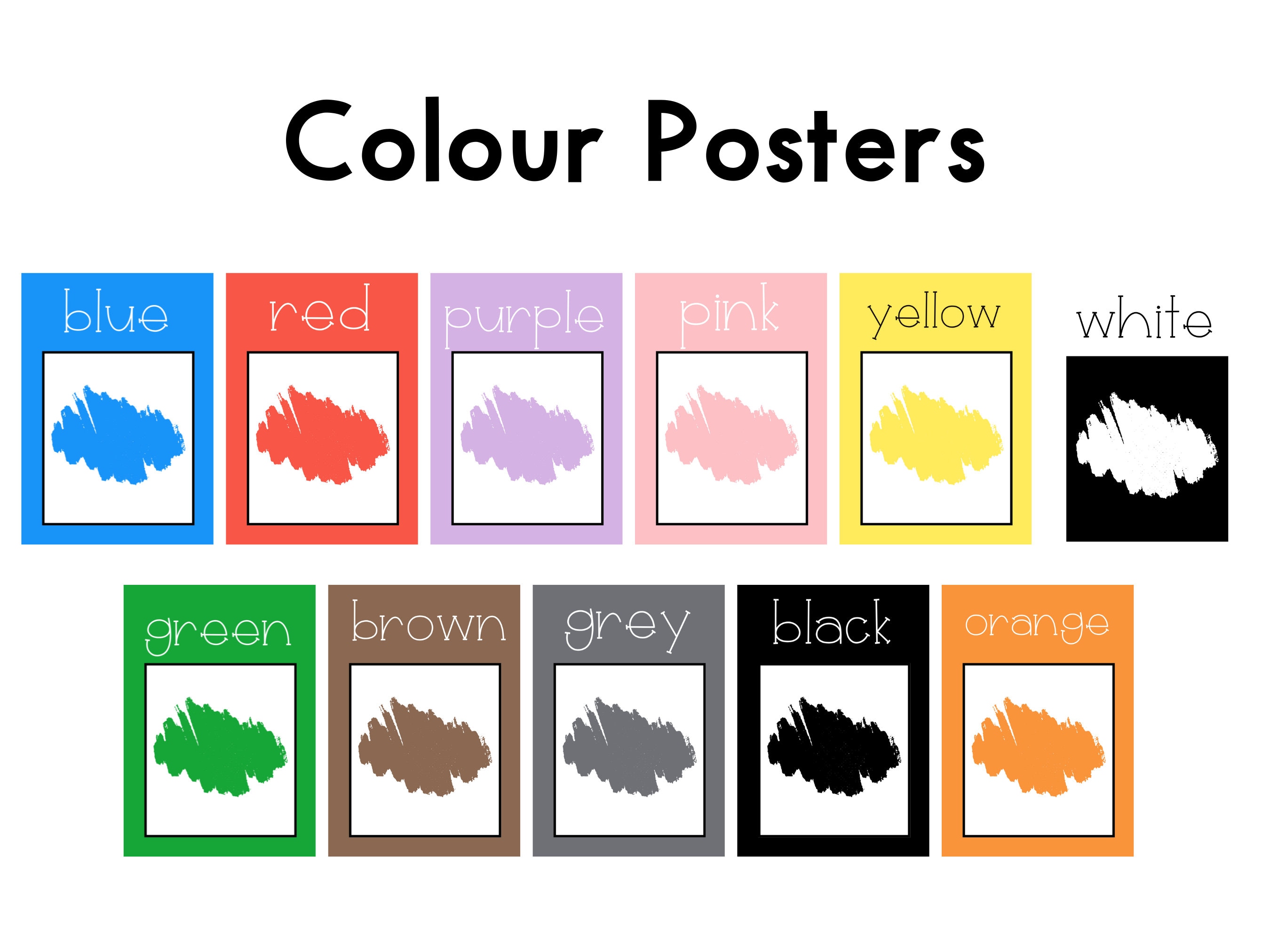 Classroom Colour Posters | Color Posters | Classroom Posters ...