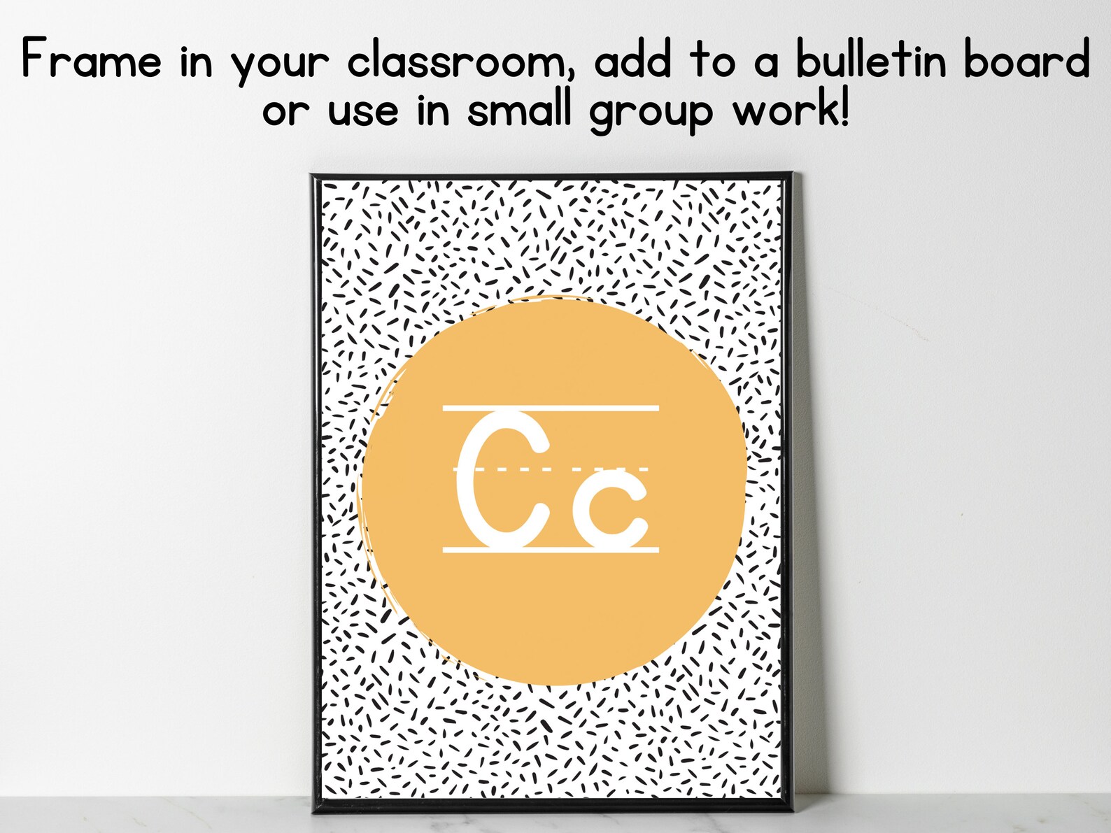 ALPHABET POSTERS ABC Classroom Posters Letters Classroom Decor Boho ...