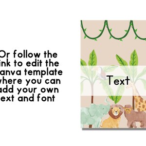 Classroom Poster | Neutral Classroom | Jungle Animal Classroom Decor ...