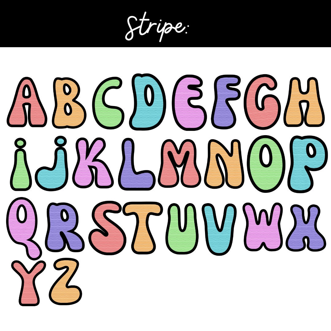 Classroom Lettering Bulletin Board Lettering Set - Etsy