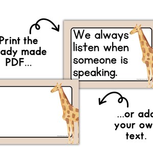 Classroom Rules Posters EDITABLE | Expectations | Classroom Decor ...