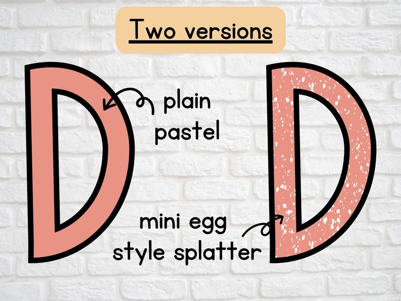 Bulletin Board Lettering Set Pastel Colour Classroom - Etsy