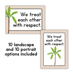 Classroom Rules Posters EDITABLE | Expectations | Classroom Decor ...