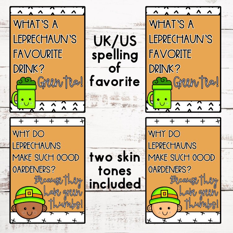St Patrick's Day Joke Posters | March Bulletin Board | March Classroom ...