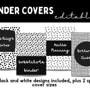 Binder Covers *editable* | Classroom Organization | Classroom Decor ...
