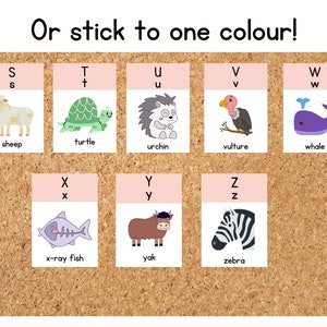 Animal Alphabet Posters | Pastel Classroom Decor | Classroom Display ...