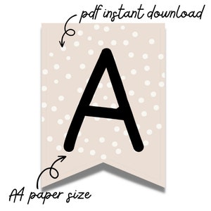 Bulletin Board | Lettering Set | Boho Decor | Neutral Colours ...