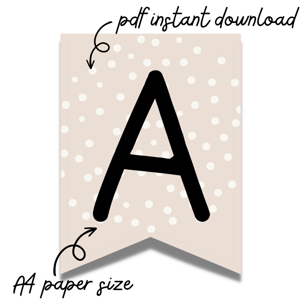 Bulletin Board | Lettering Set | Boho Decor | Neutral Colours ...