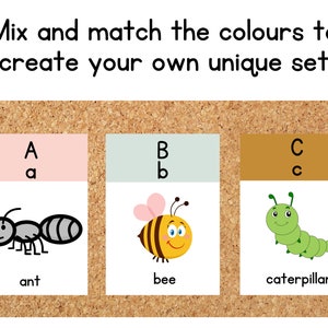 Animal Alphabet Posters | Pastel Classroom Decor | Classroom Display ...