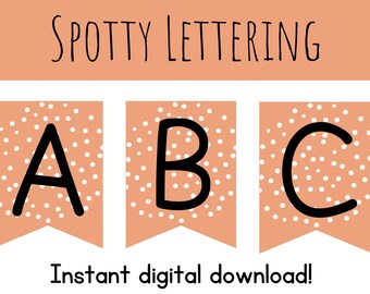 Bulletin Board Lettering Set Pastel Colour Classroom - Etsy