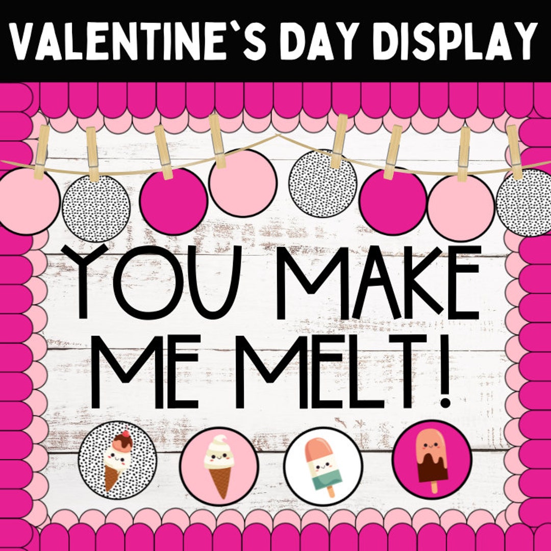 Valentine's Day Bulletin Board Kit | February Bulletin Board ...