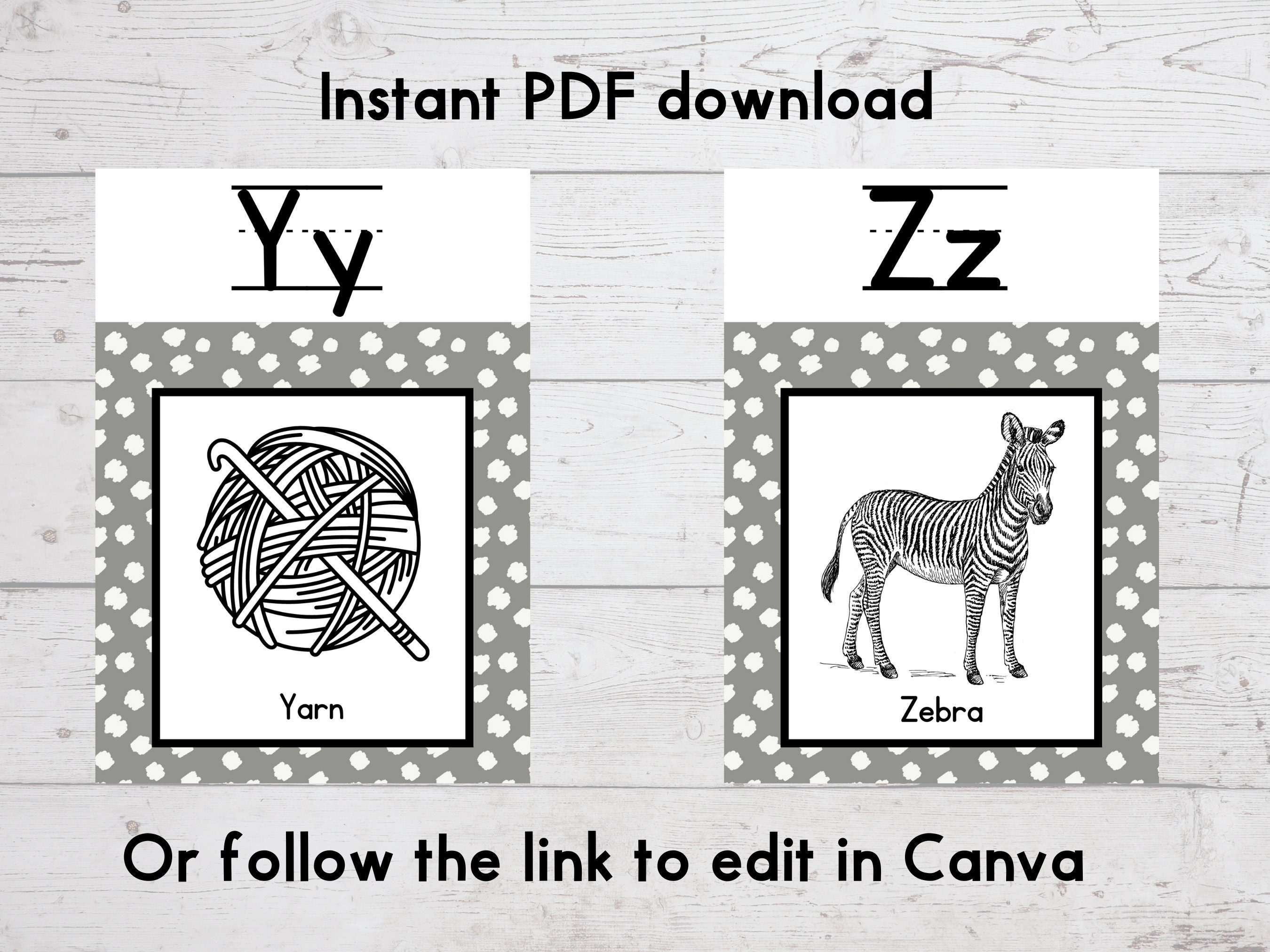 Boho Spotty Alphabet Posters | ABC Posters | Classroom Decor ...