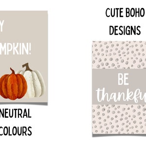 Fall Classroom Decor Posters Autumn Classroom Halloween - Etsy