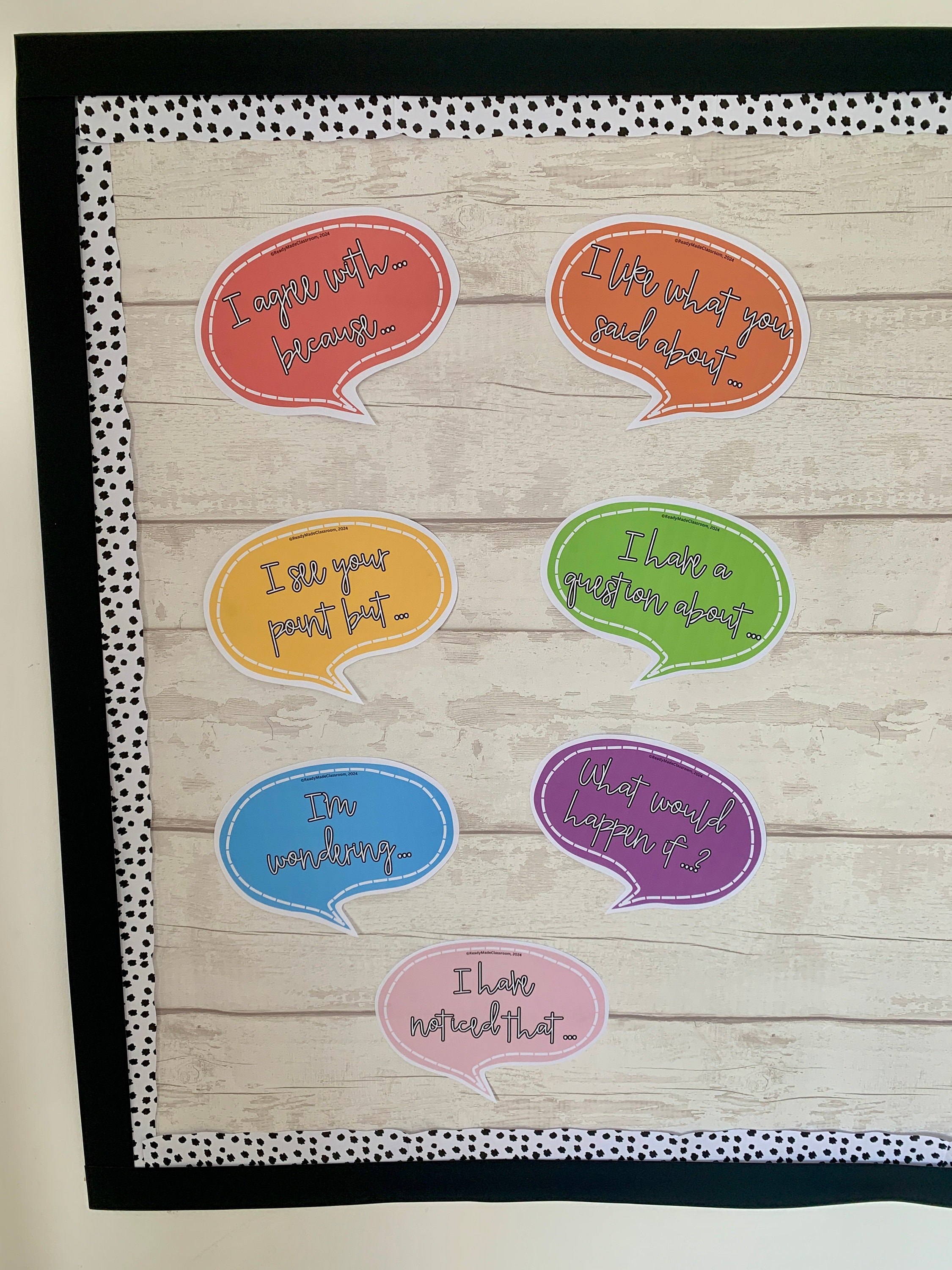 Accountable Talk Sentence Stems EDITABLE | Conversation Starters ...