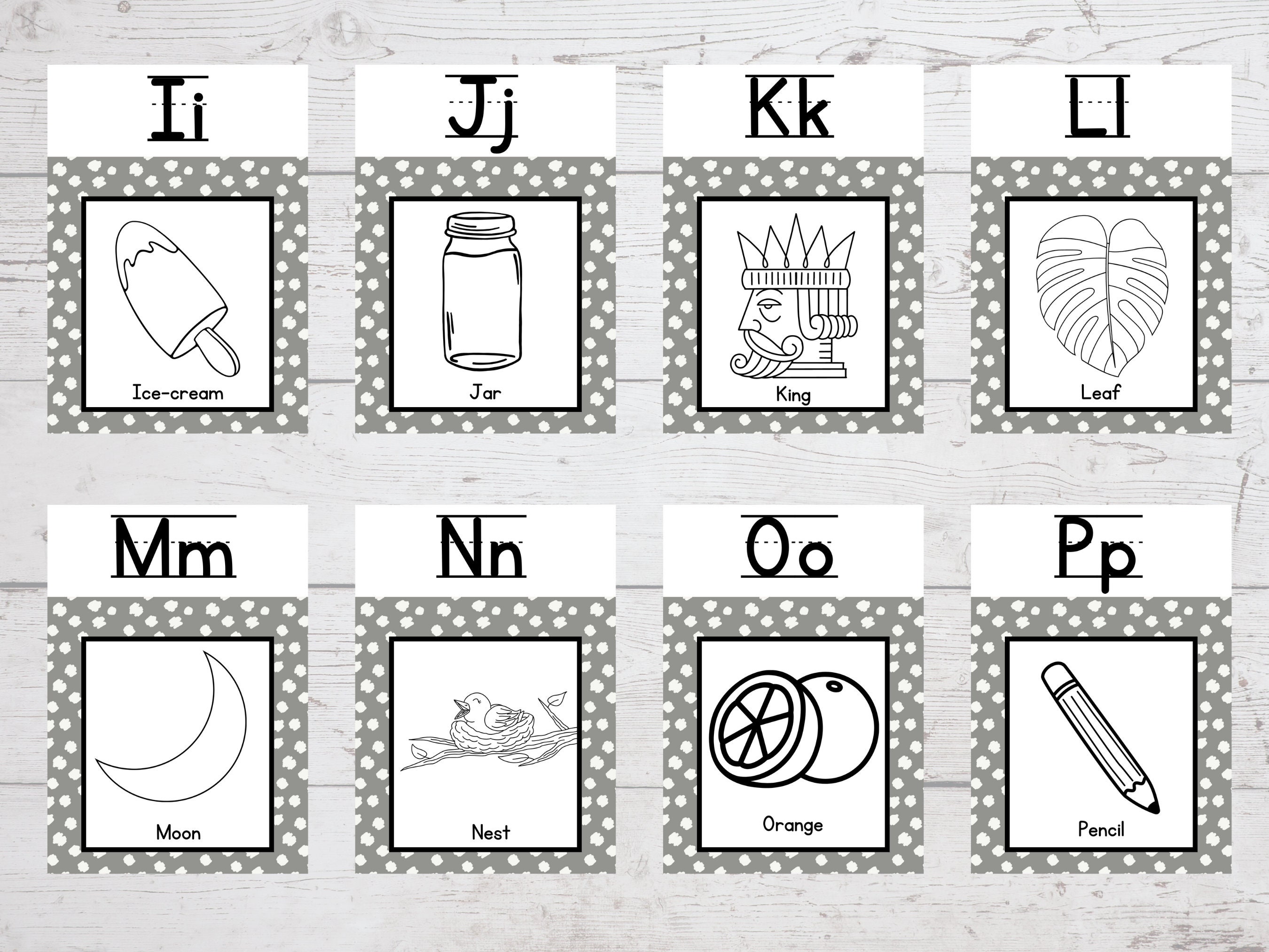 Boho Spotty Alphabet Posters | ABC Posters | Classroom Decor ...