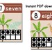 Cute Watercolour Jungle Animal Number Poster | Classroom Poster ...
