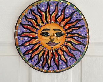 Sun Face Painting - Etsy