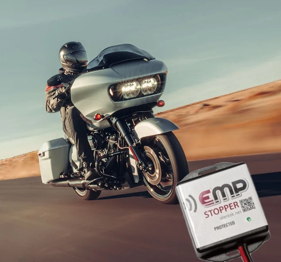 EMP CME Stopper Blocker Protector for Honda Harley Yamaha Motorcycle ...