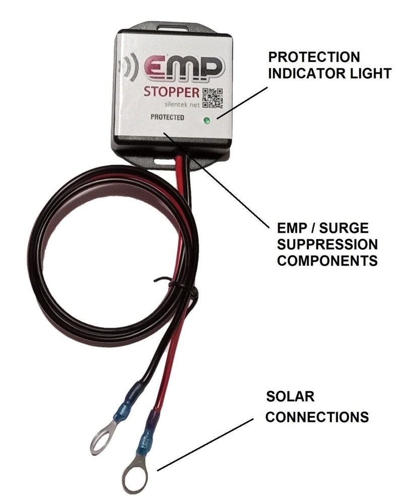 EMP CME Stopper Blocker Protector for 12V / 18V / 24V / 32V Solar ...