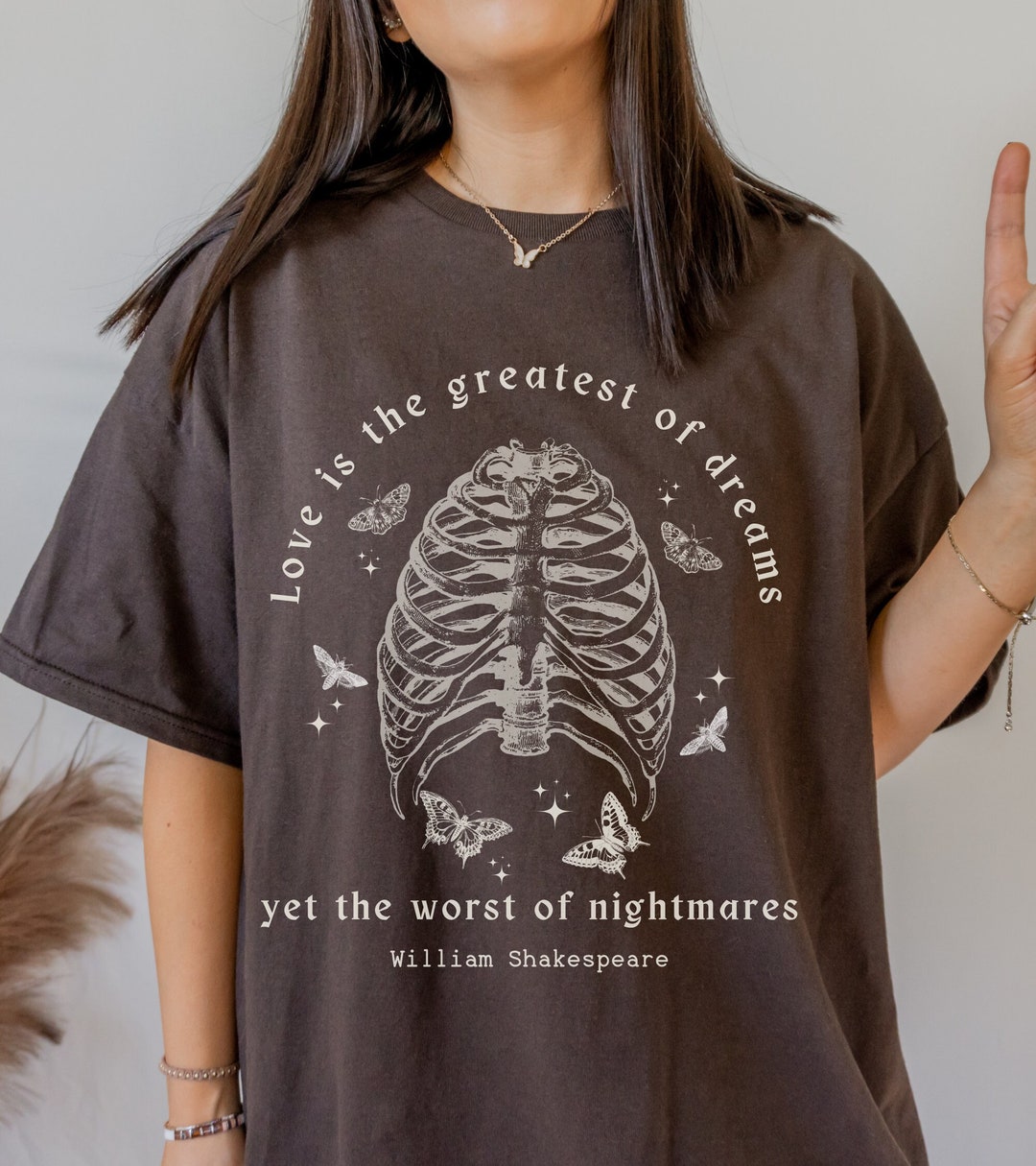 Shakespeare Moth Shirt Moths Shirt Luna Moth Insect Shirt Celestial ...