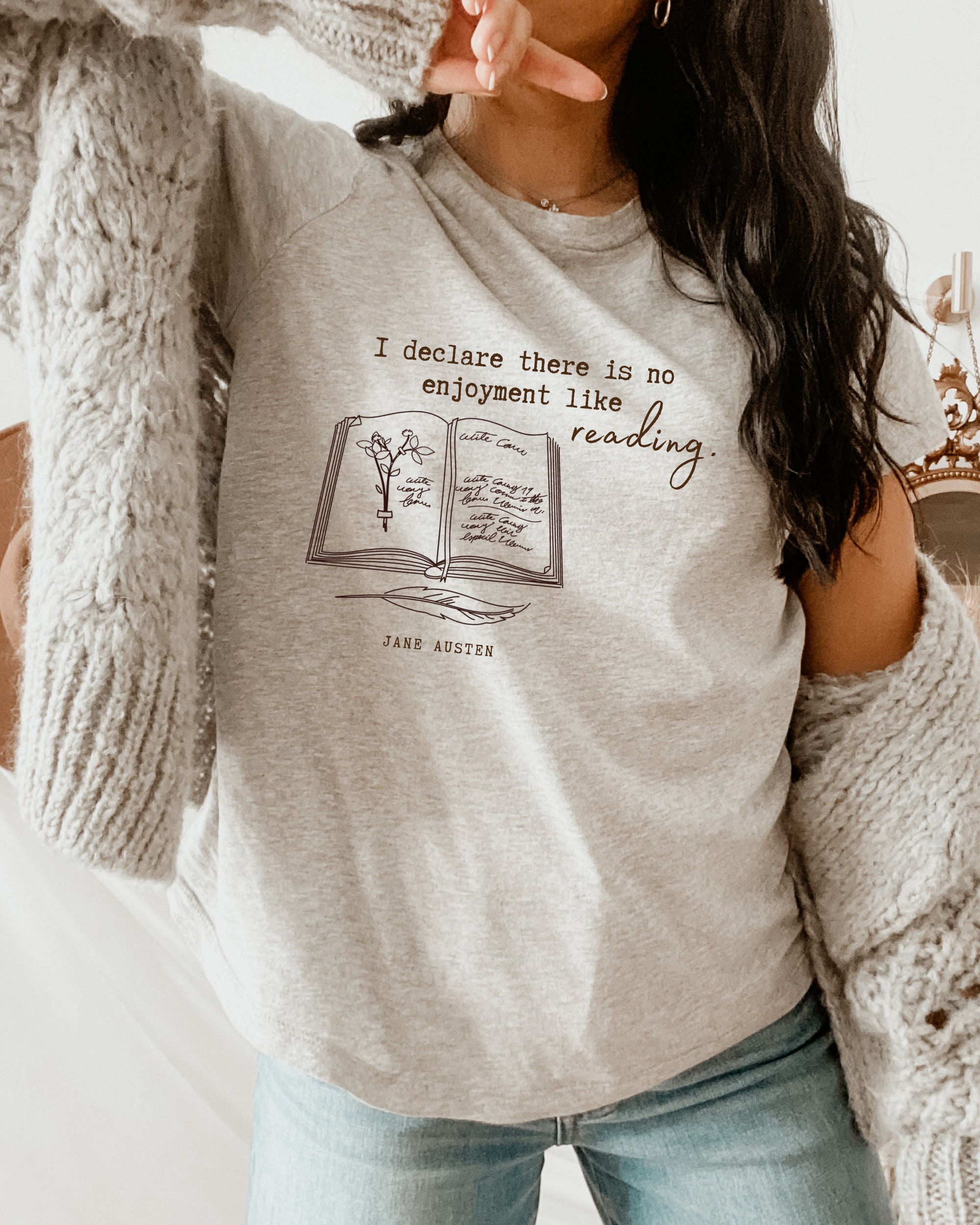 Jane Austen Shirt Jane Austen Jane Austen Tshirt Dark Academia Shirt ...