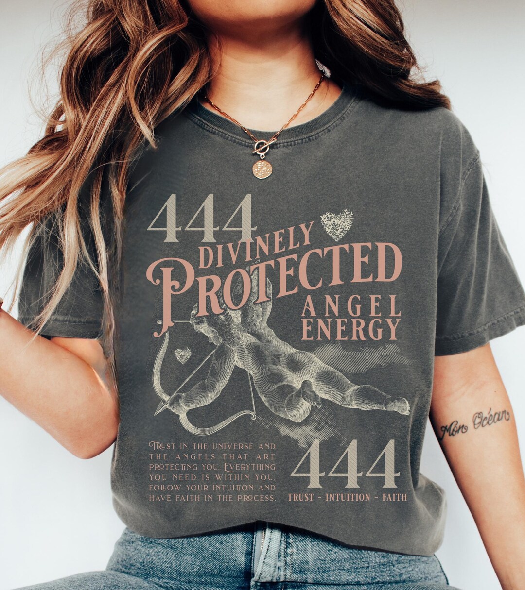 444 Angel Number Shirt Angel Numbers Shirt 444 Angel Number Angel ...