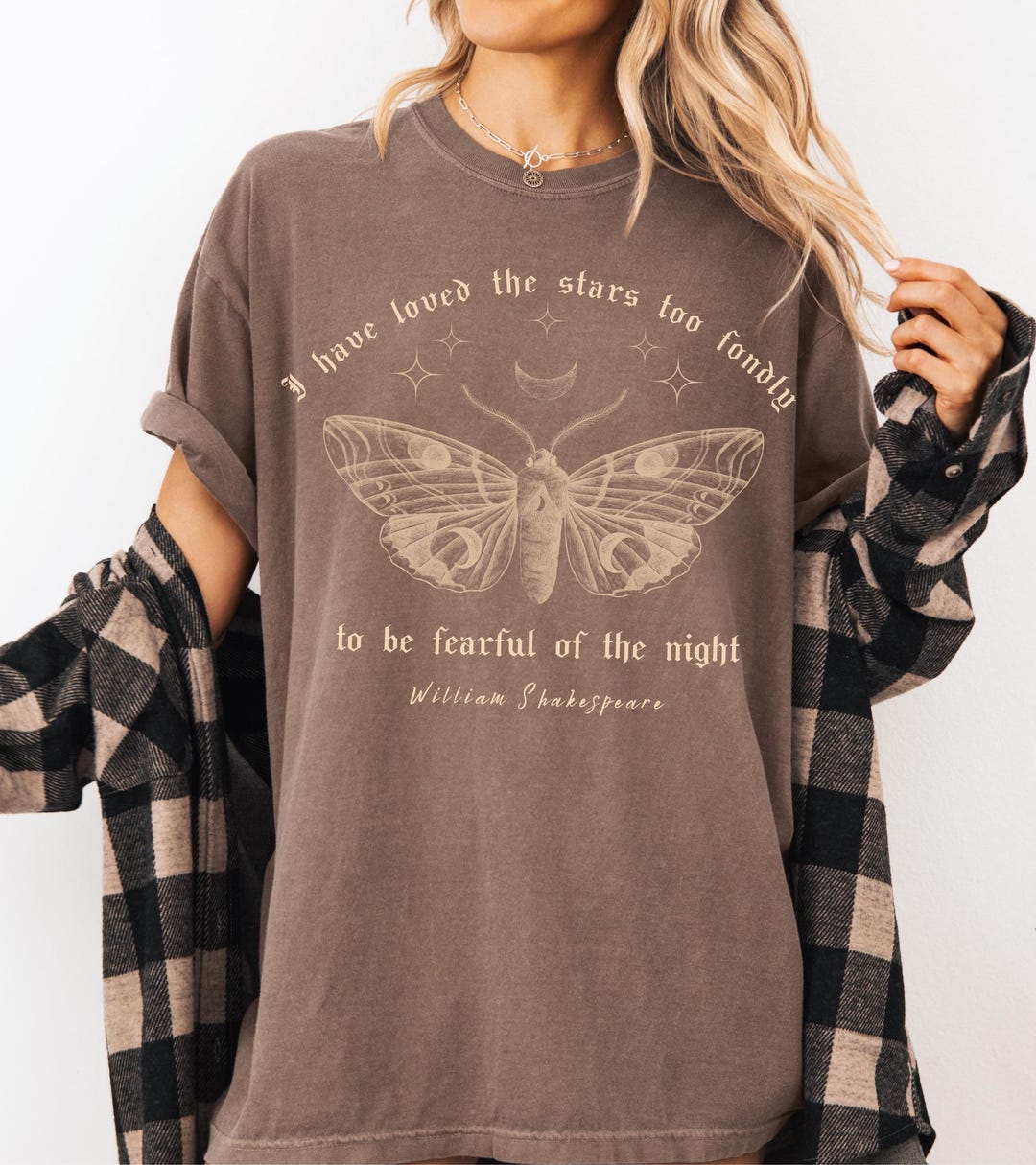 Shakespeare Moth Shirt Moths Shirt Luna Moth Insect Shirt Celestial ...