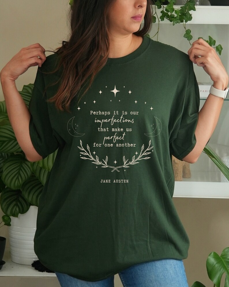 Jane Austen Bookish Shirt Jane Austen Shirt Literary Shirt Book Shirt ...