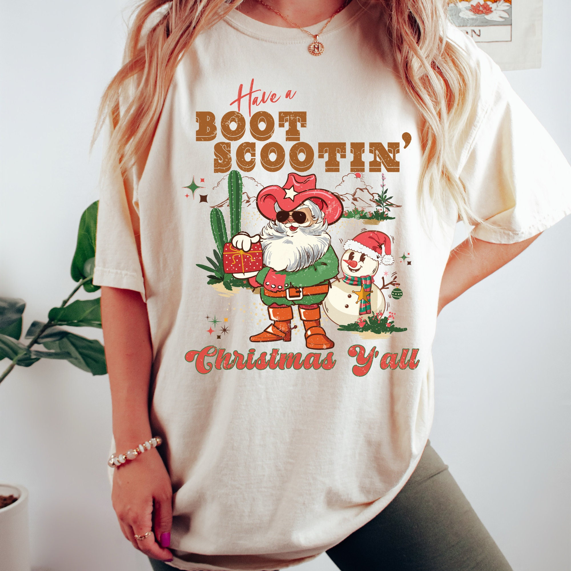 Cowboy Santa Shirts Retro Santa Shirt Cowboy Santa Tee Cowboy Santa ...