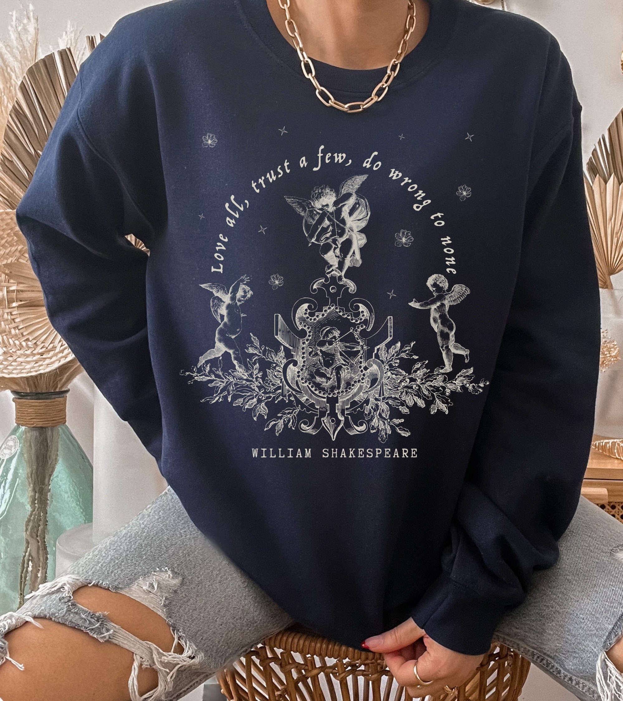 Shakespeare Sweater Shakespeare Shirt Shakespeare Gifts Poet - Etsy