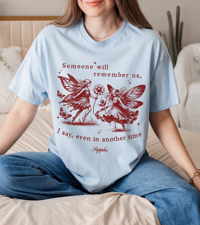 Sappho Shirt Sapphic Clothing Sapphic Shirt Sapphic Gifts Subtle Pride ...